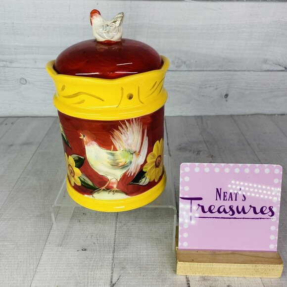Cracker Barrel | Kitchen | Susan Winget Cracker Barrel Rooster Colorful ...